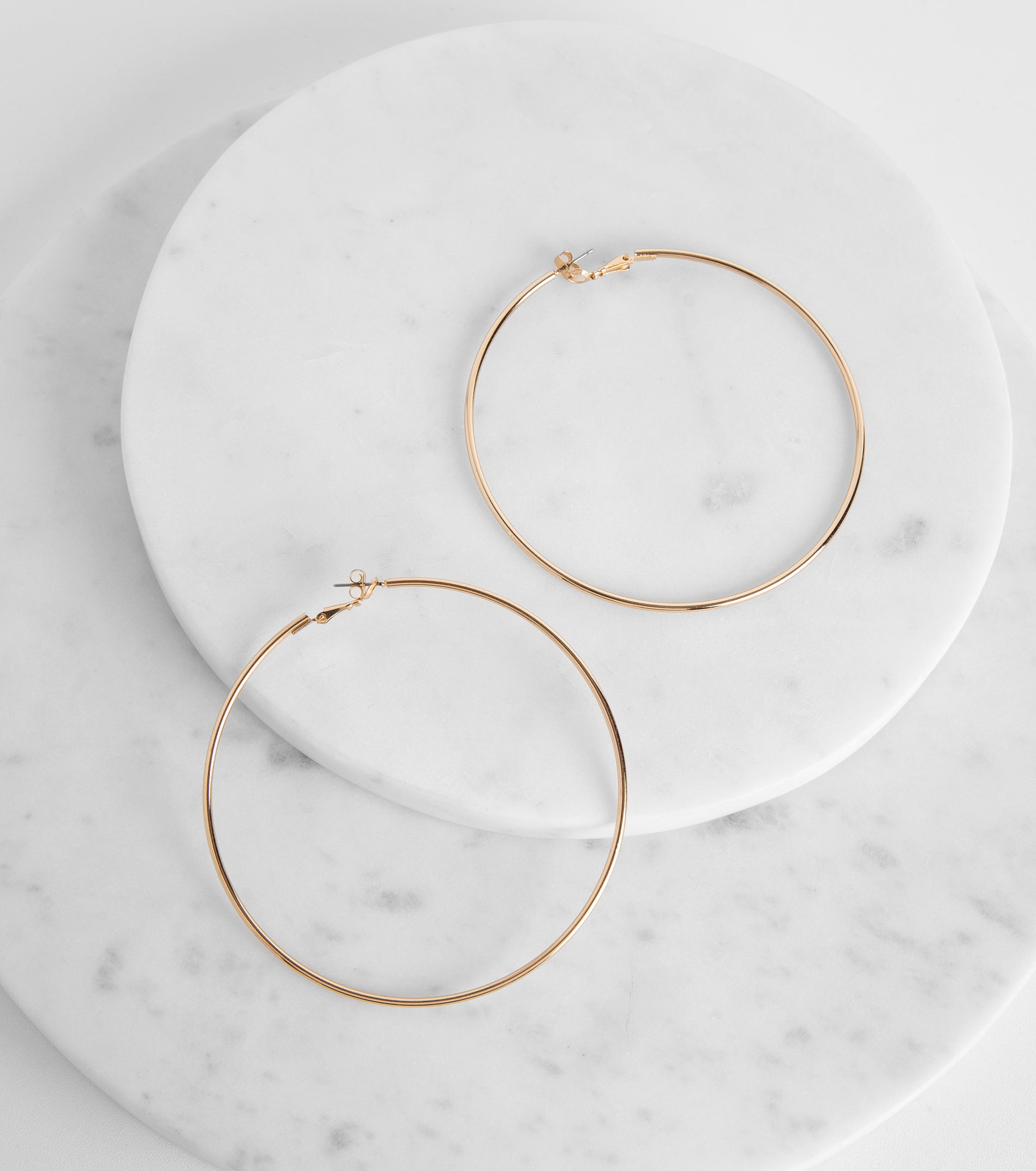 Extra Large Sleek Hoops & Windsor