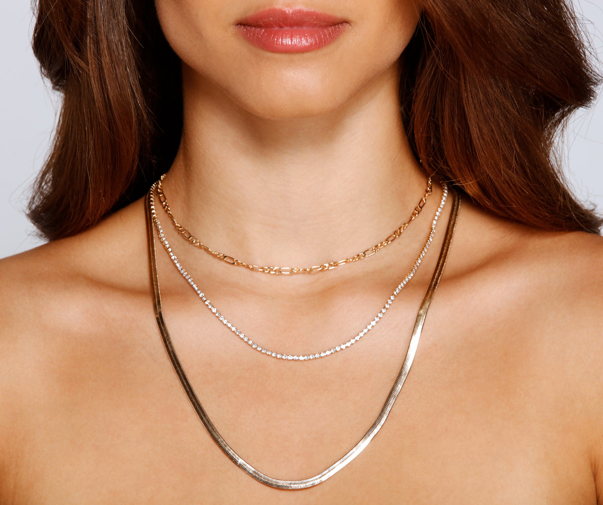 Layer On The Style Multi Necklace Pack & Windsor