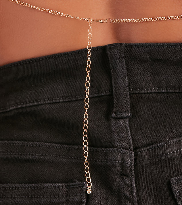 Sultry Glamour Rhinestone Bra Chain & Windsor