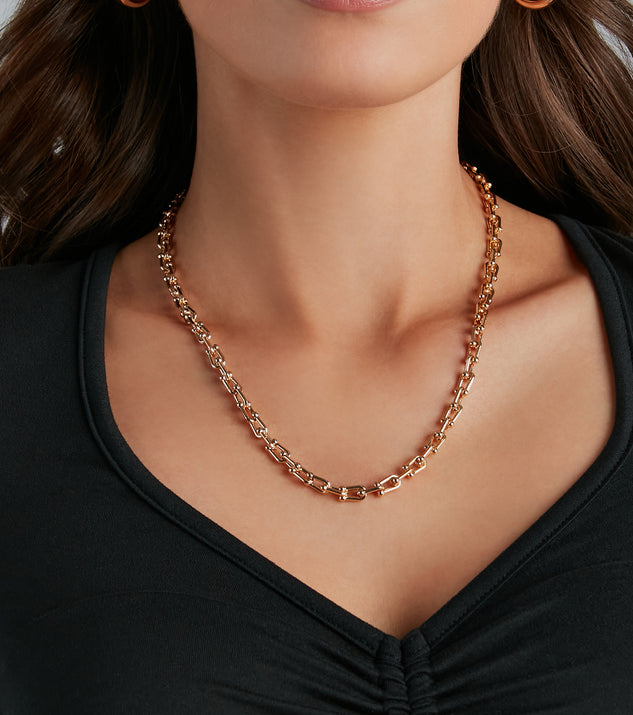 Together Forever Chain Link Necklace & Windsor