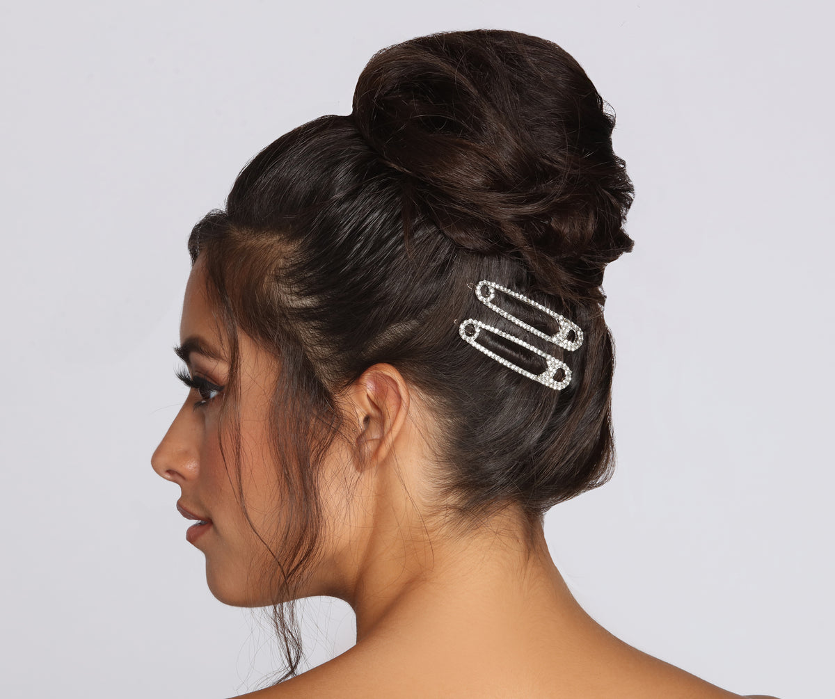 Safety Pin Barrettes & Windsor