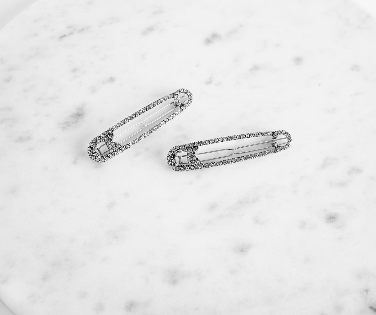 Safety Pin Barrettes & Windsor