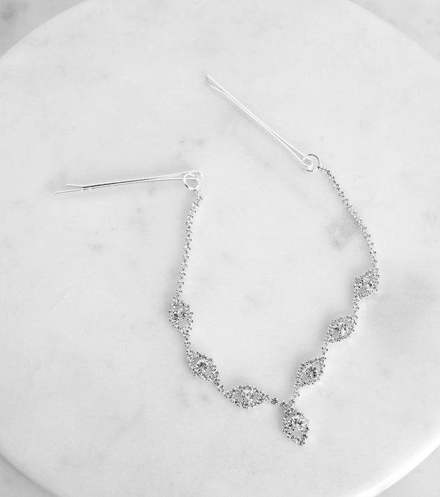 Rhinestone Halo Head Chain & Windsor