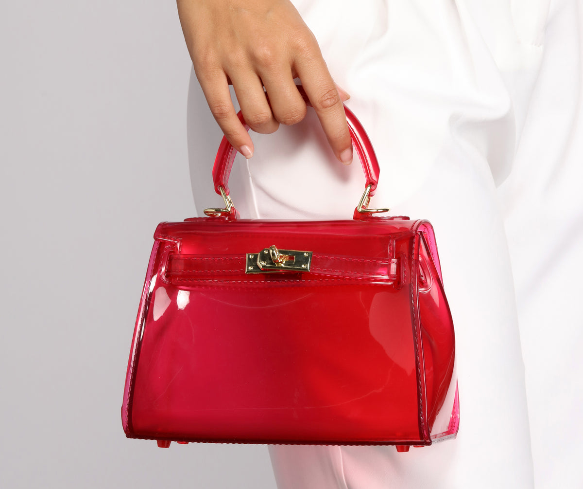 Trendy Mini Jelly Purse & Windsor
