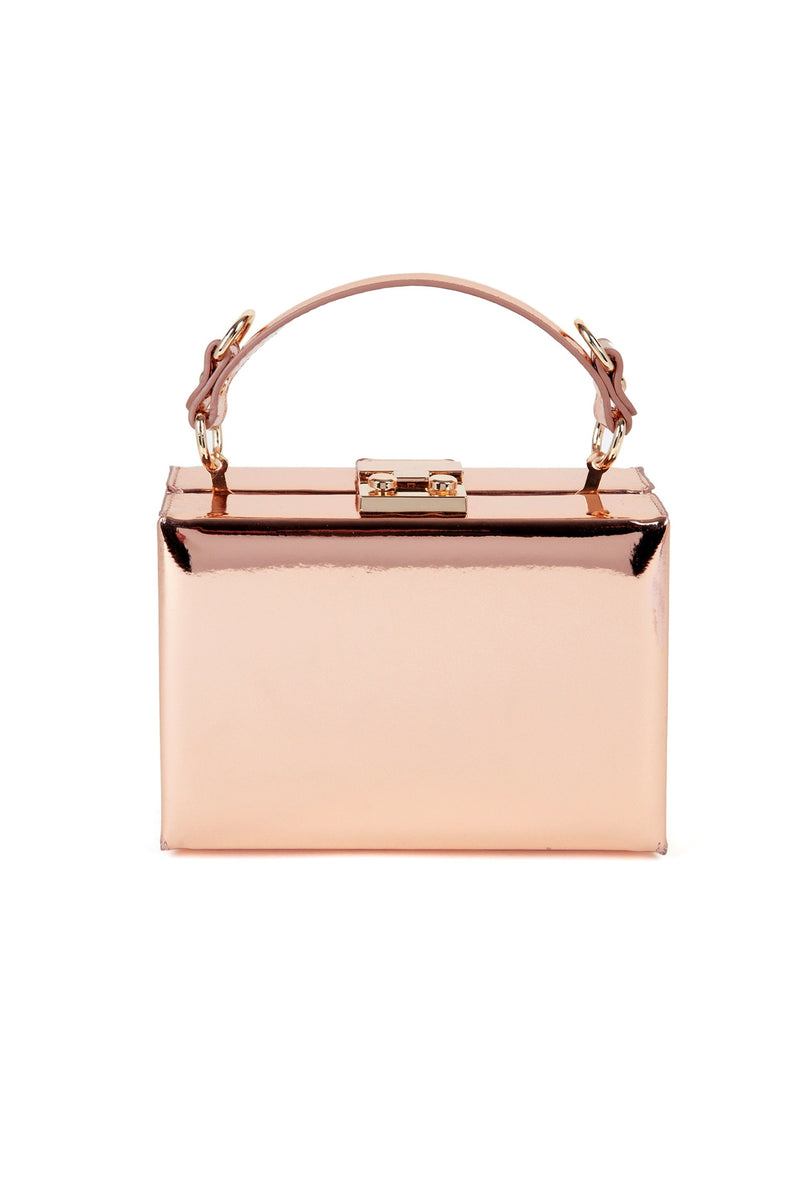 Metallic Shine Box Bag & Windsor