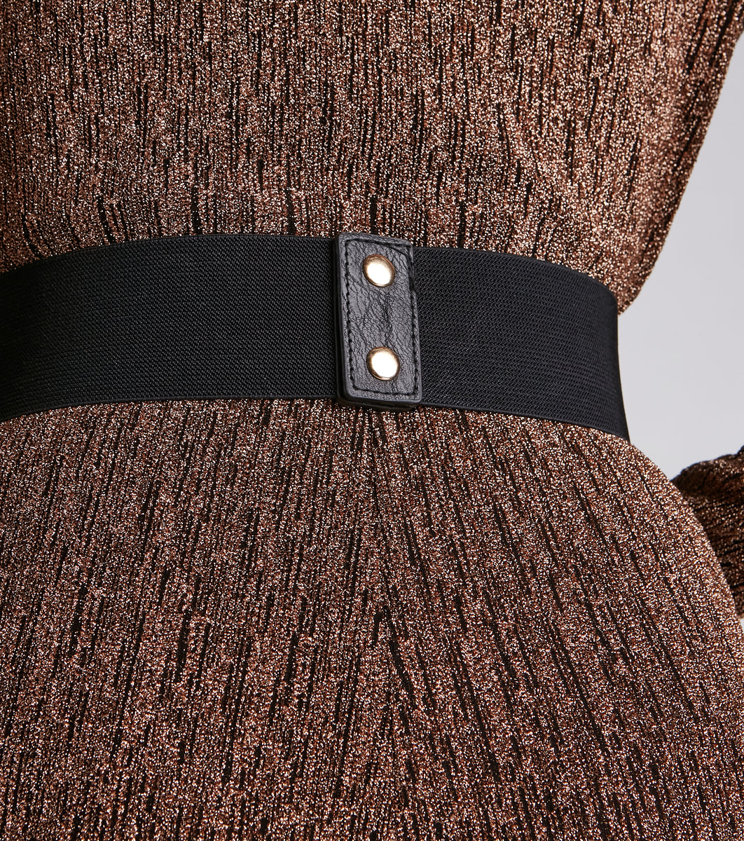 Chic Splendor Beaded Stretch Belt & Windsor