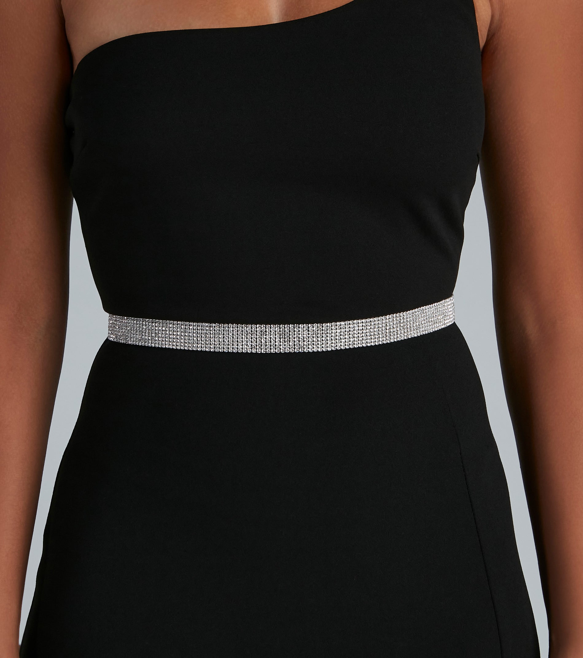 Gleaming Rhinestone Belt & Windsor