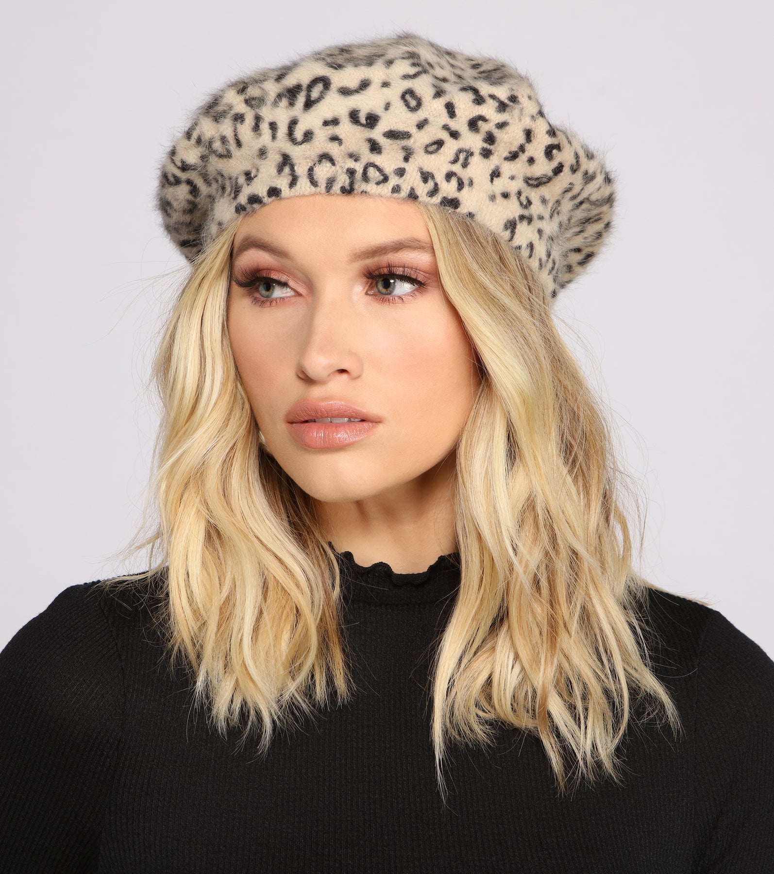 Oh La La Leopard Beret & Windsor