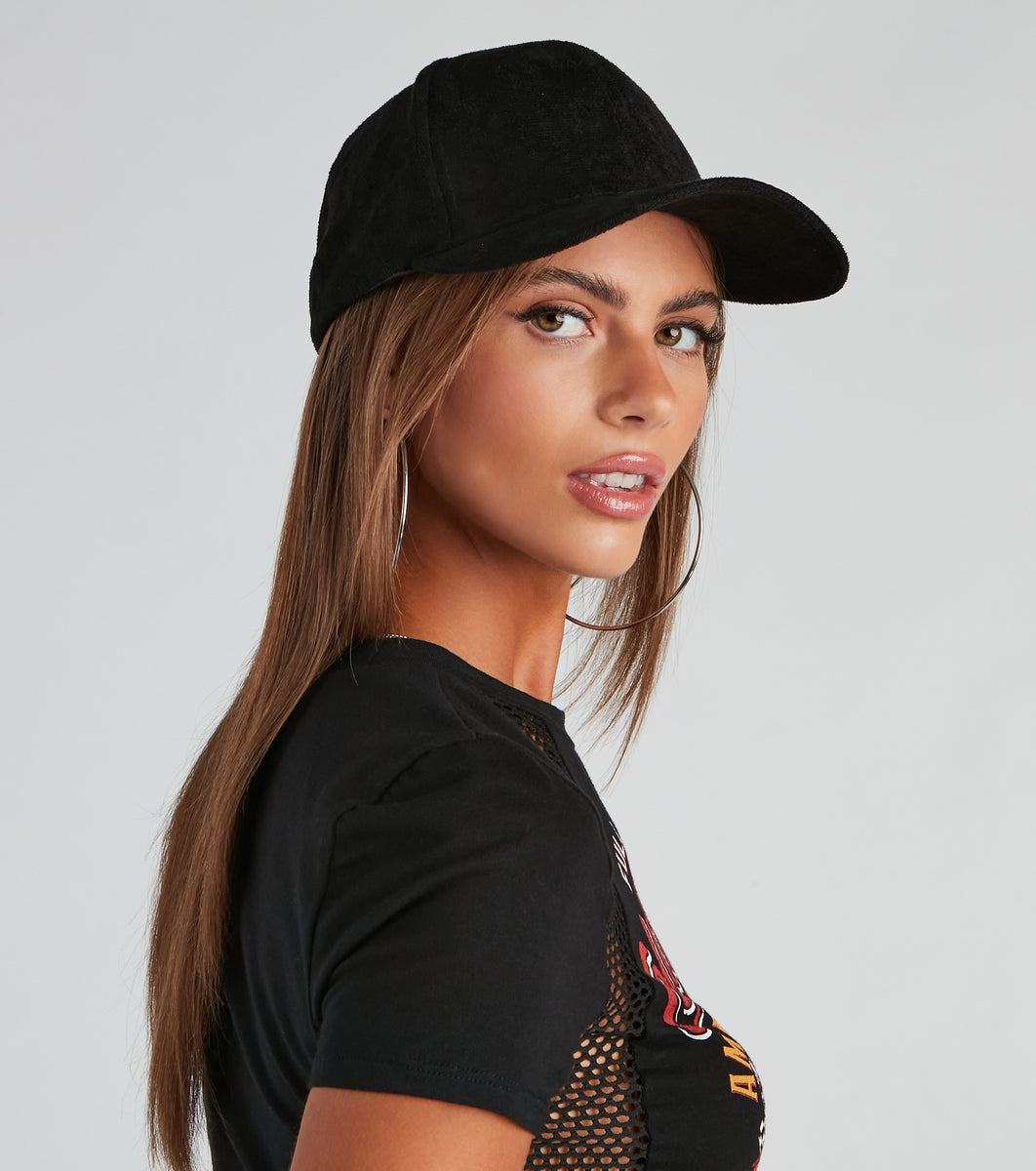 Elevated Faux Suede Baseball Cap & Windsor