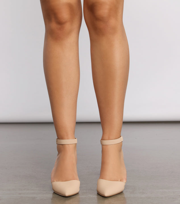 Poised Perfection Pointed Toe Block Heels & Windsor