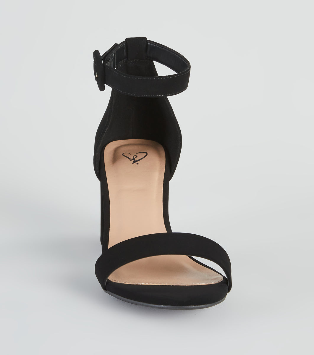 Forever Essential Basic Low Block Heels & Windsor