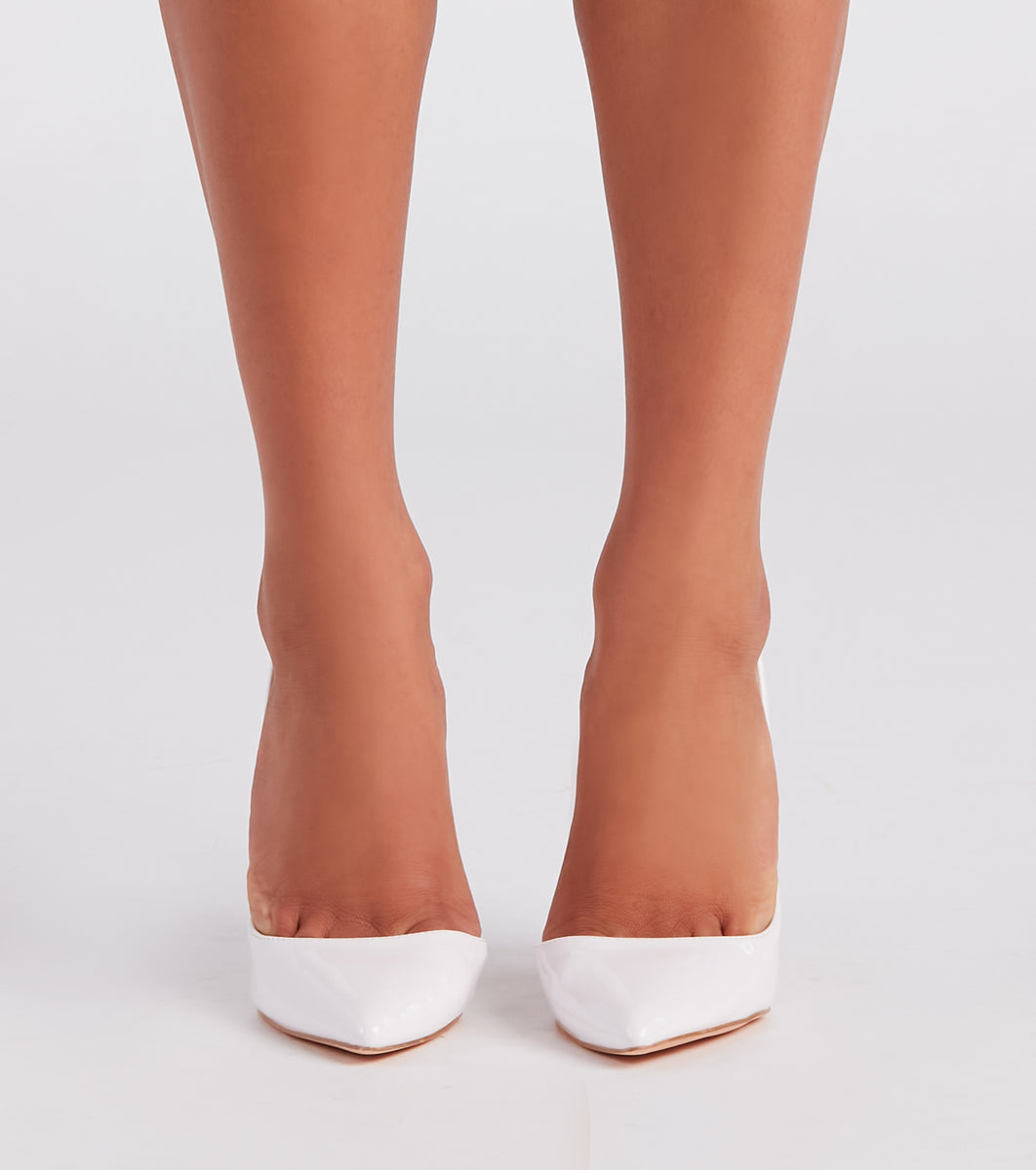 All That Class Pointed Toe Stiletto Pumps & Windsor