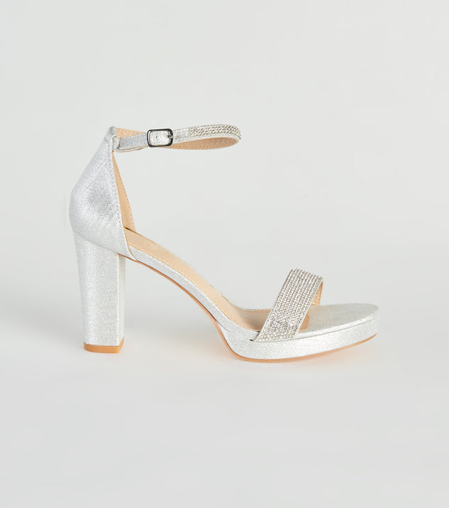 Silver High Heels For Homecoming