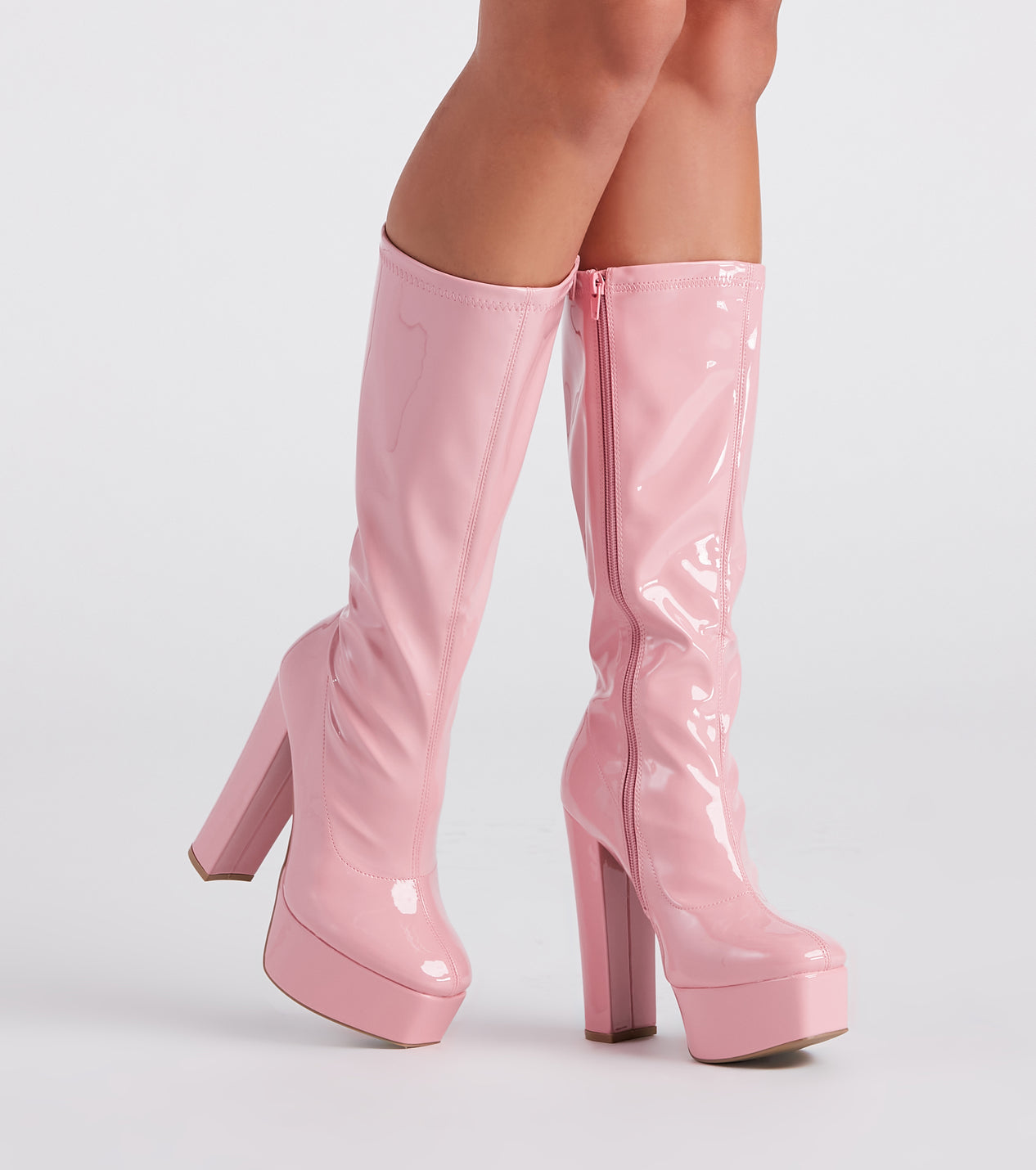 Babelicious Under-The-Knee Boots & Windsor