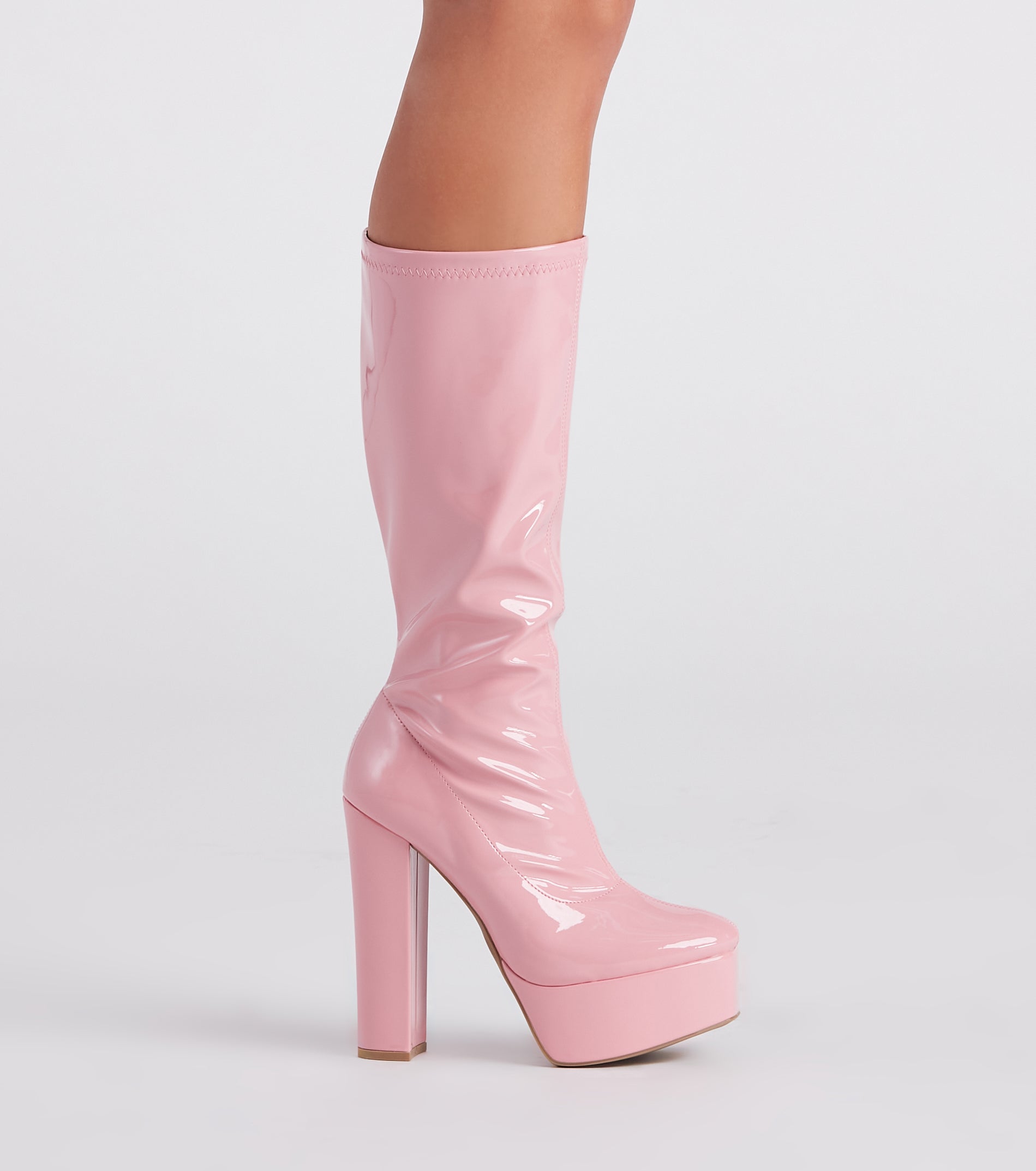 Babelicious Under-The-Knee Boots & Windsor