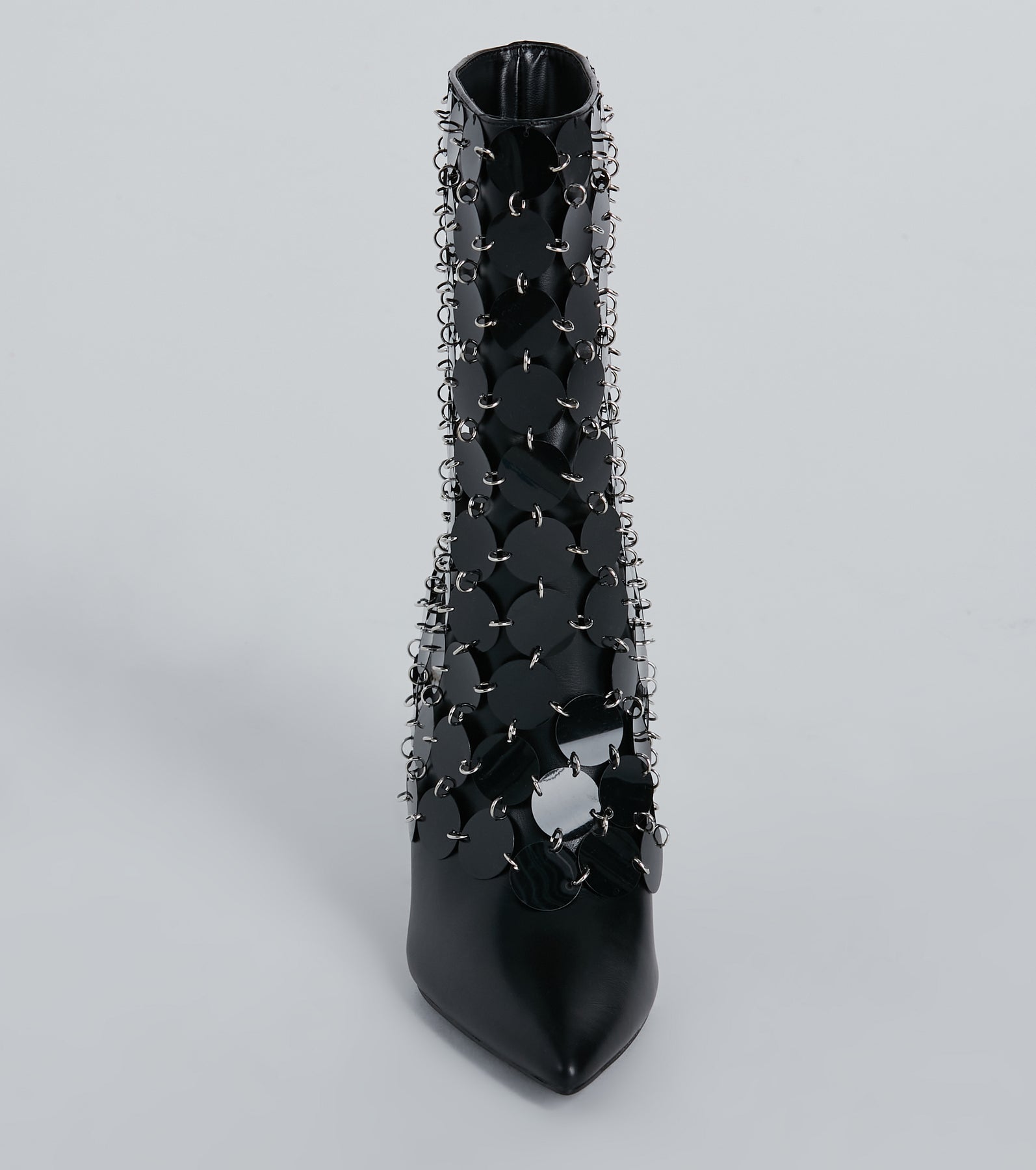 Flashy Glam Sequin Stiletto Boots & Windsor