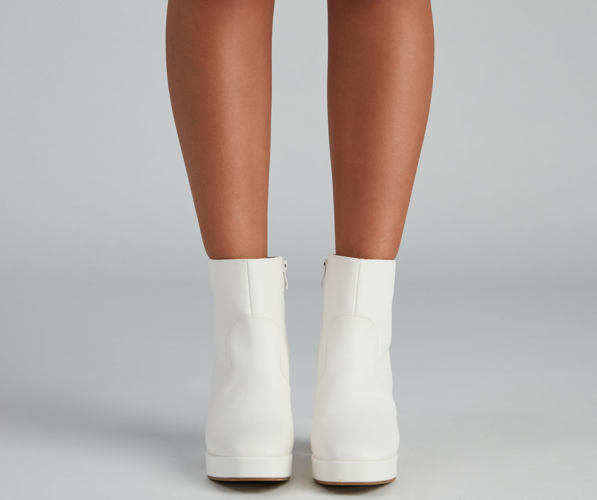 Feelin' Retro Platform Booties & Windsor