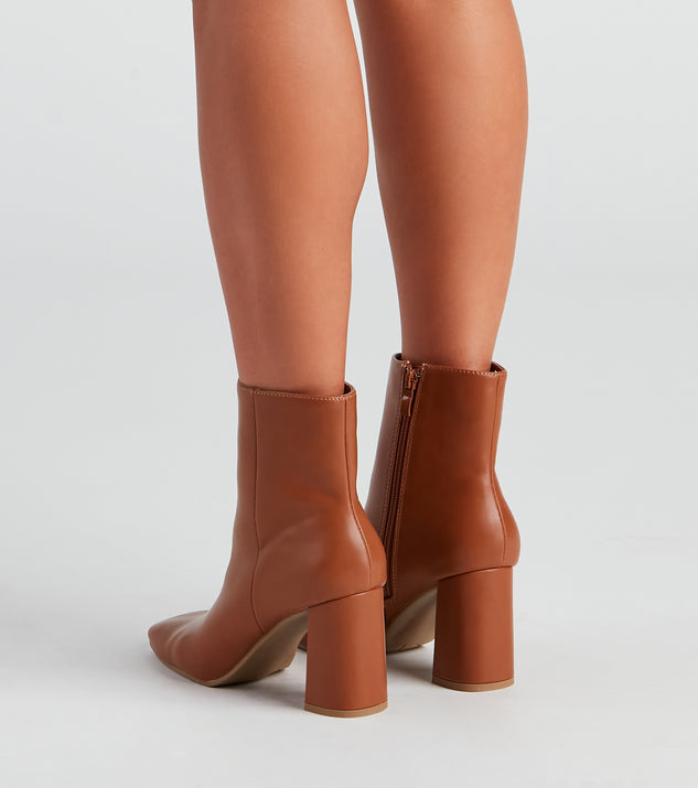 Fall Back On Block Heel Booties & Windsor
