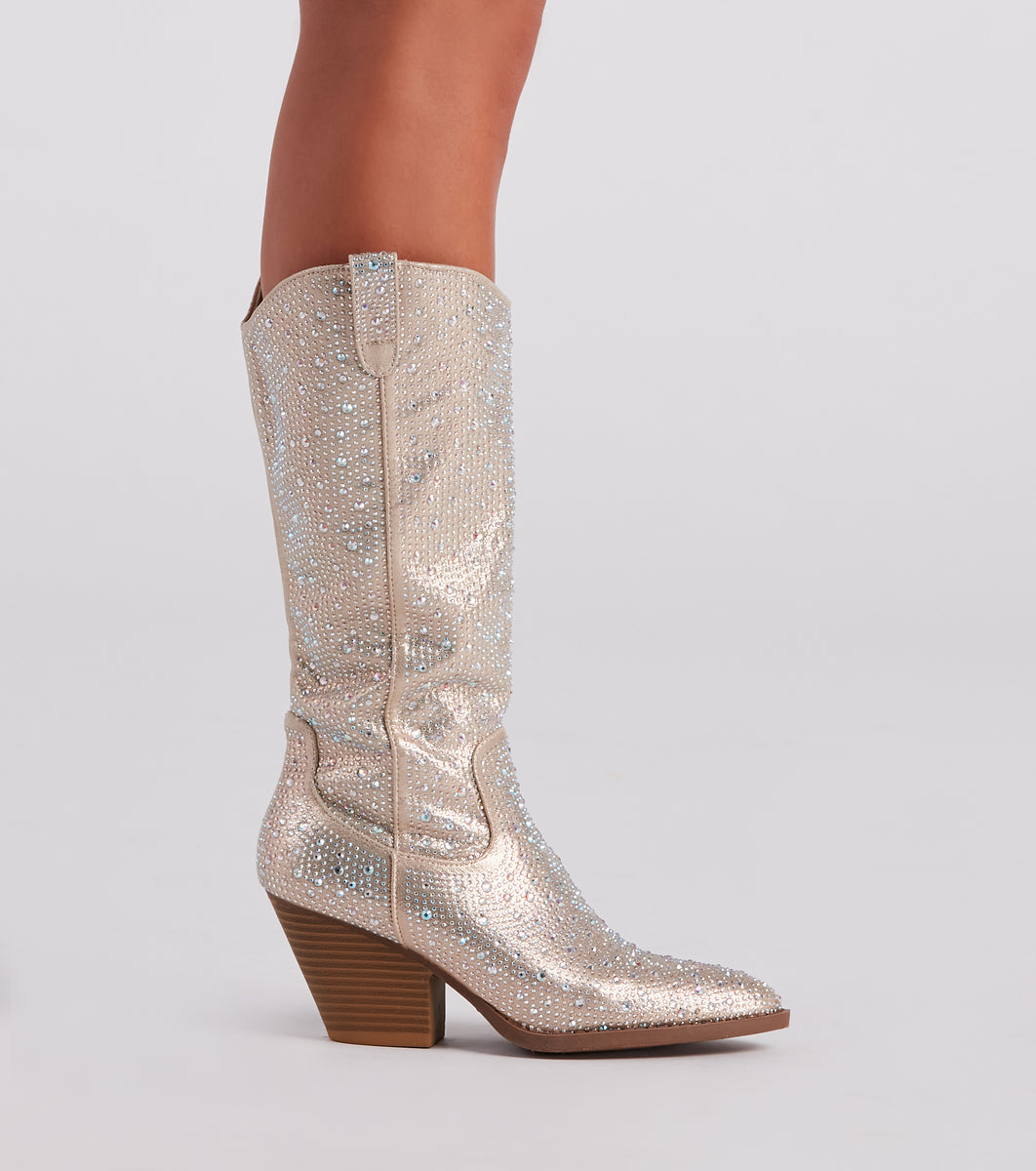 Made To Sparkle Rhinestone Cowboy Boots & Windsor