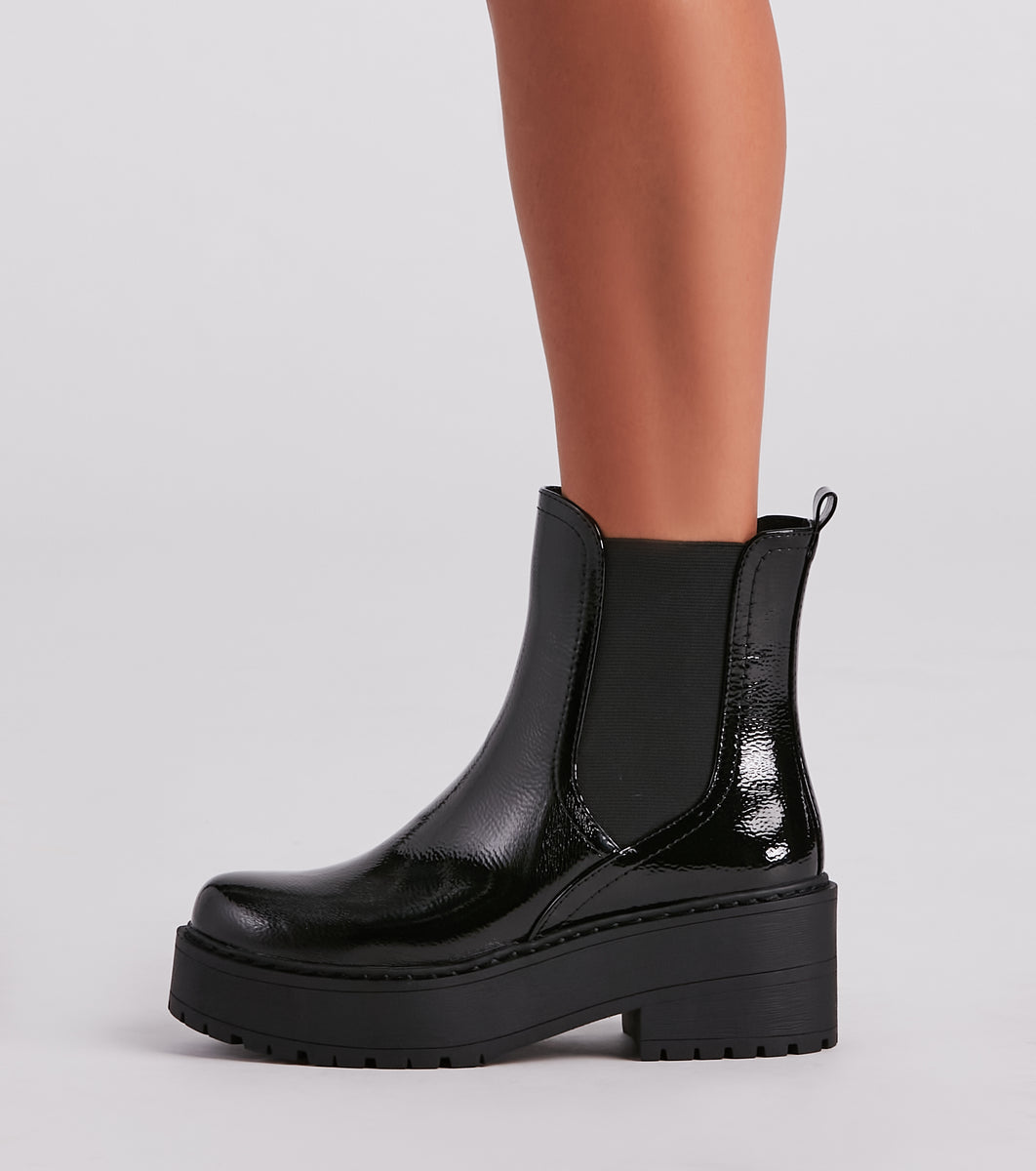 In The Name Of Lug Patent Booties & Windsor